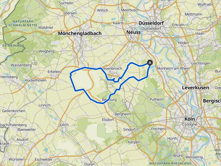 41542 RSC Nievenheim 82km Permanente RTF Nievenheimer Permanente 1 (Kurze Strecke/Teiletappe 1 ...